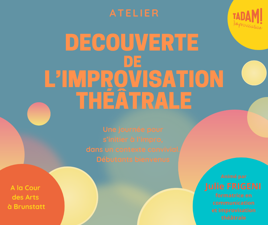 Stage d'impro "Découverte de l'improvisation théâtrale" – tadam ...